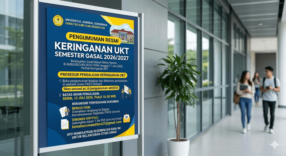 Pengumuman: Pengajuan Keringanan UKT Semester Gasal 2026/2027 FIKES ...